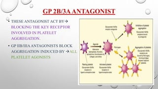 Antiplatelet drugs | PPTX