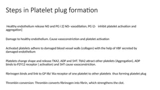 Antiplatelet drugs and their drug properties | PPT