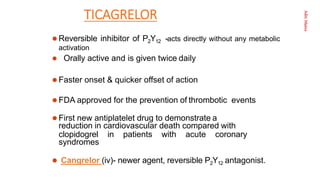 Antiplatelet drugs new | PPT