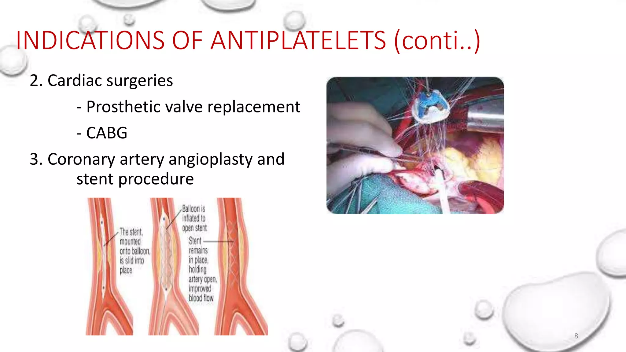 Antiplatelets | PPTX