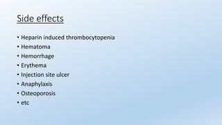Antiplatelets and anticoagulants | PPTX