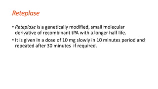 Antiplatelets | PPTX