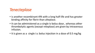 Antiplatelets | PPTX