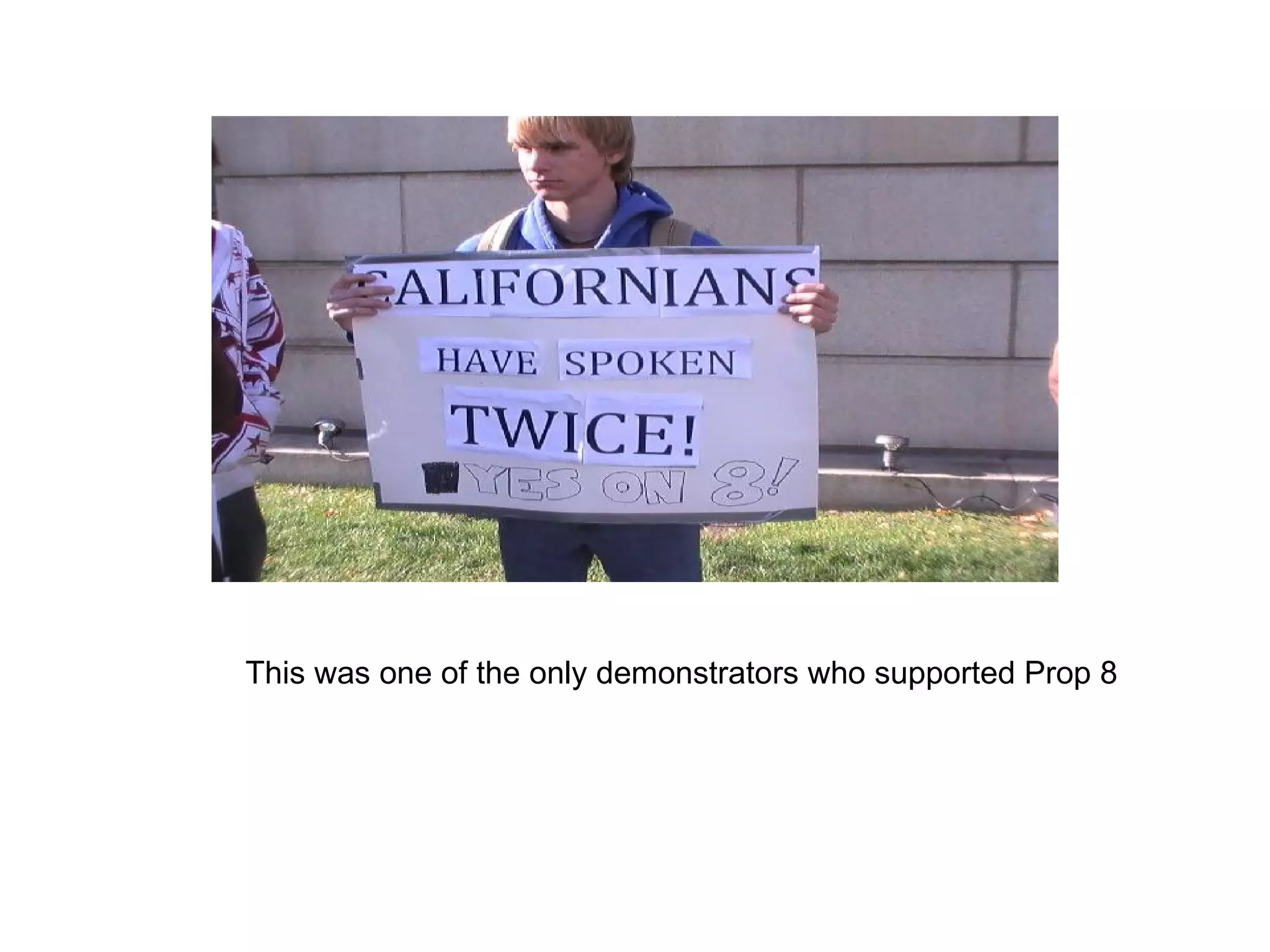 Anti Prop 8 Protest | PPT