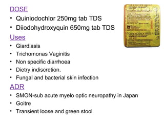 Antiprototozoal drugs | PPT