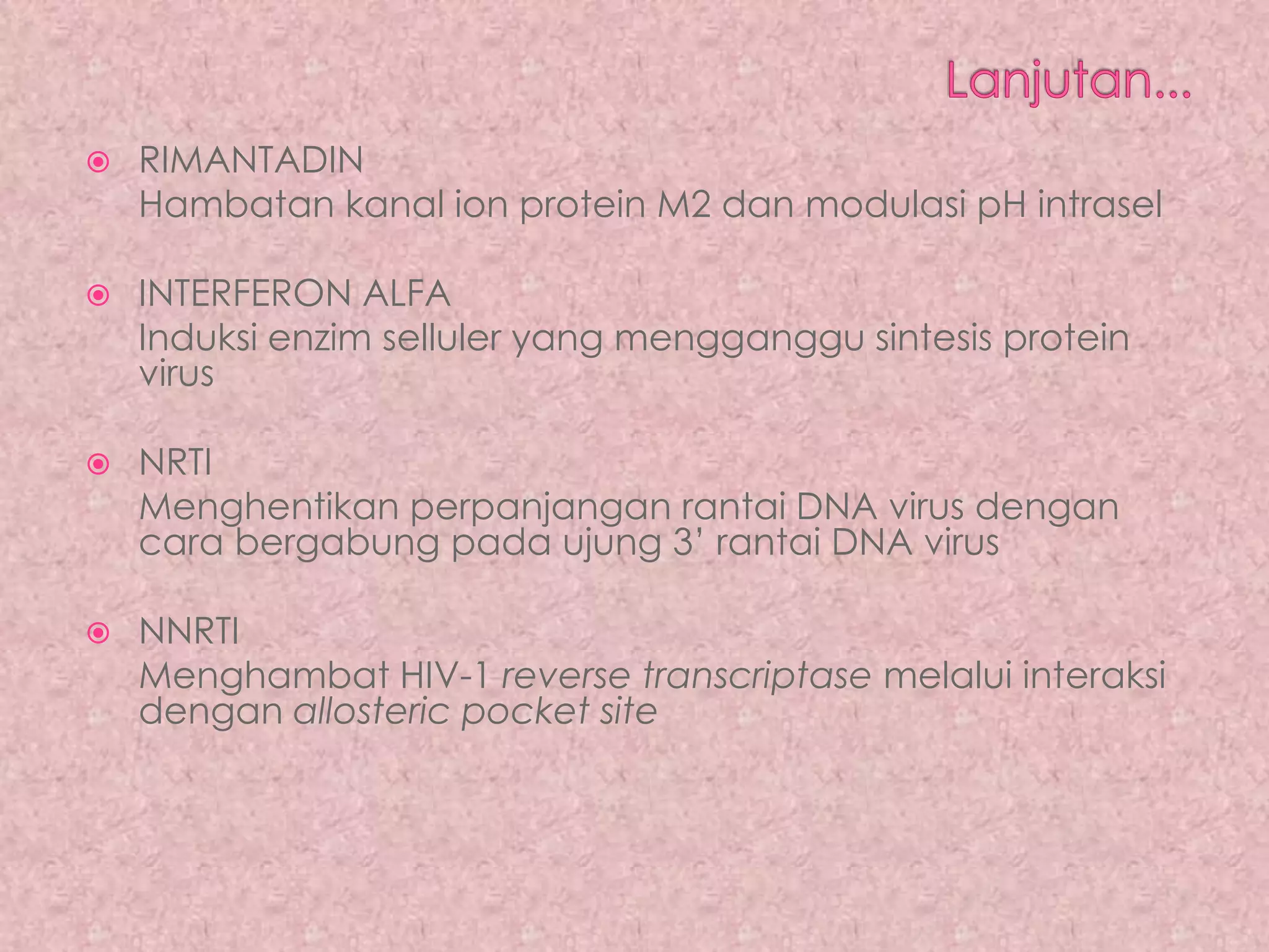 Antiprotozoa dan antivirus | PPTX