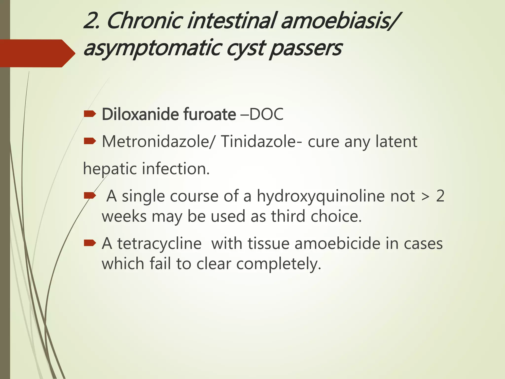 Anti Amoebic Drugs | PPTX