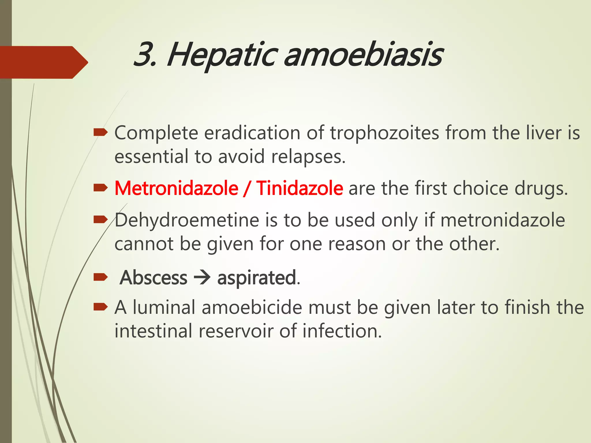 Anti Amoebic Drugs | PPTX
