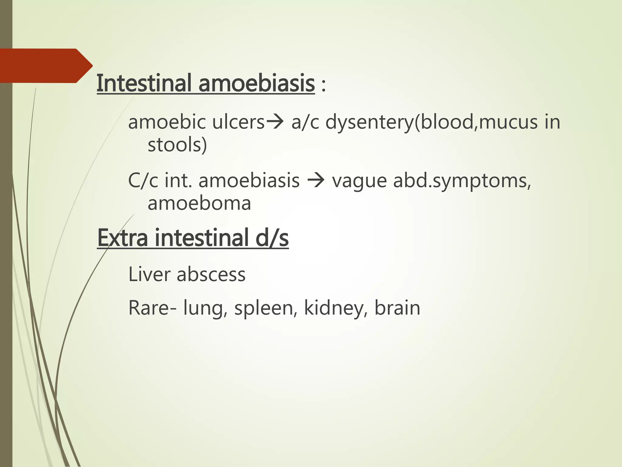 Anti Amoebic Drugs | PPTX