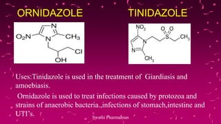 Antiprotozoal agents | PPTX
