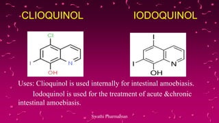 Antiprotozoal agents | PPTX