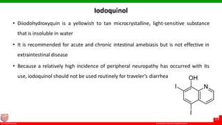 Anti protozoal agents | PDF