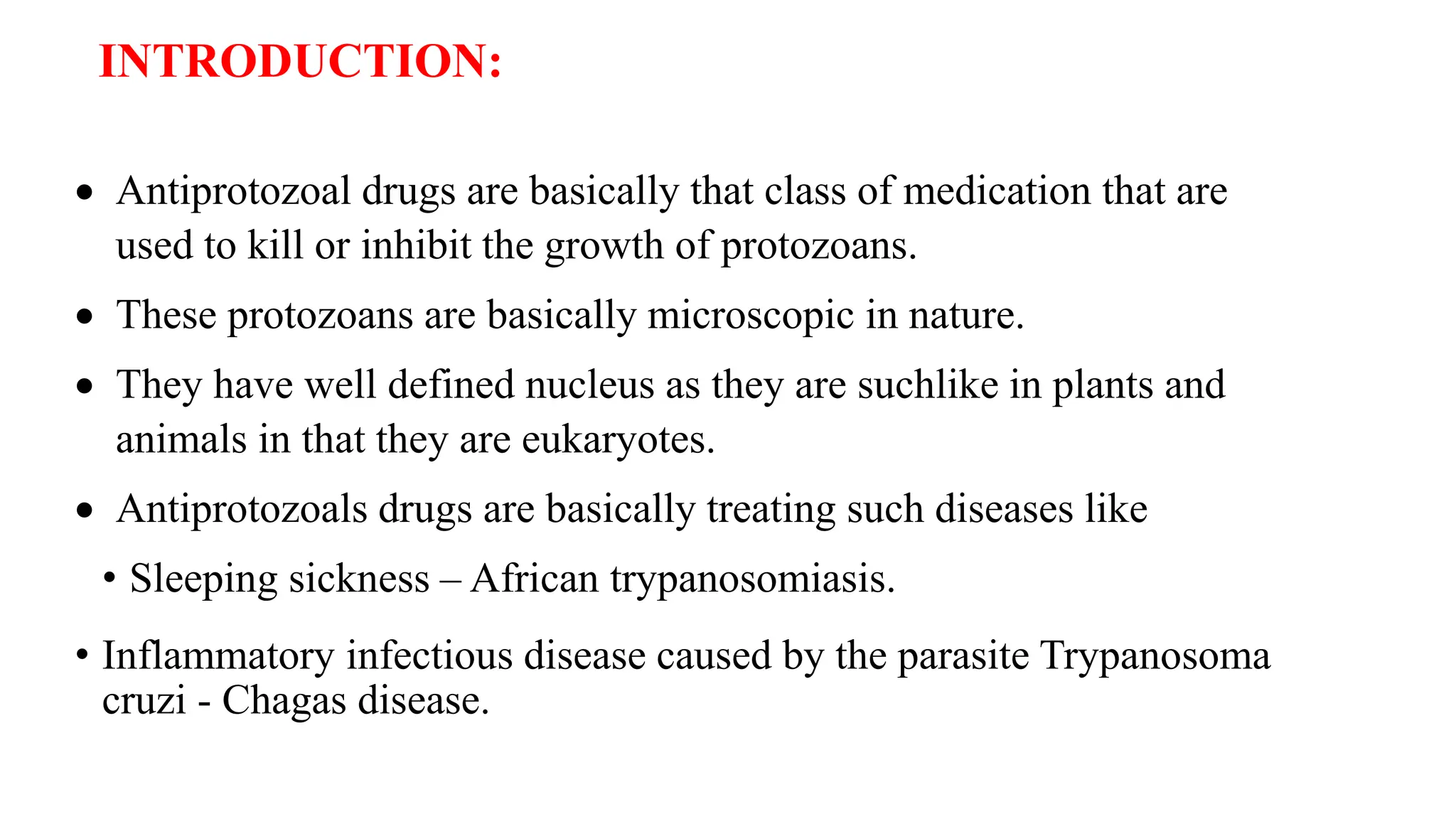 Drugs used in protozoal infections with antiprotozoal drugs | PPTX