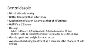 Antiprotozoal drugs | PPTX