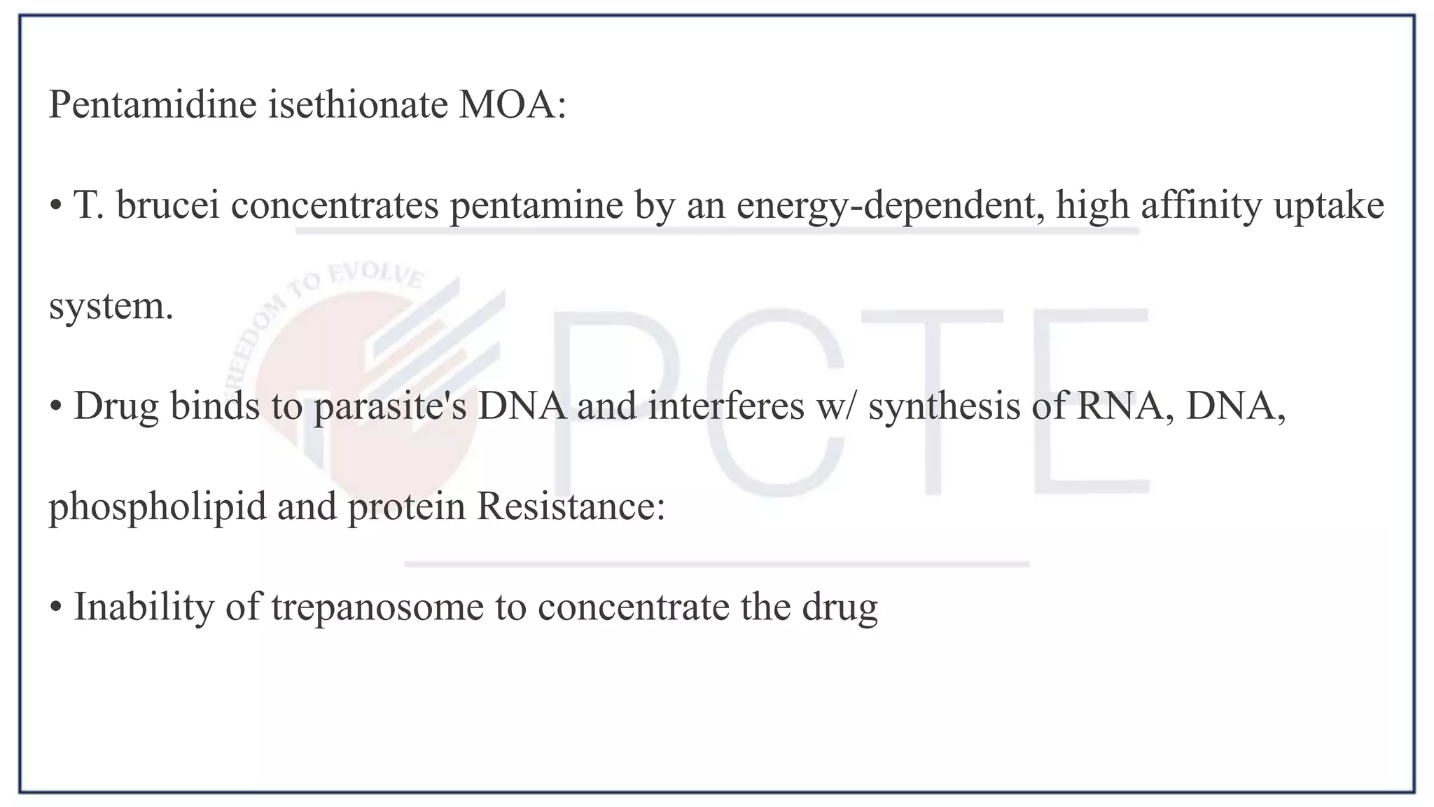 Anti protozoal drugs | PPTX