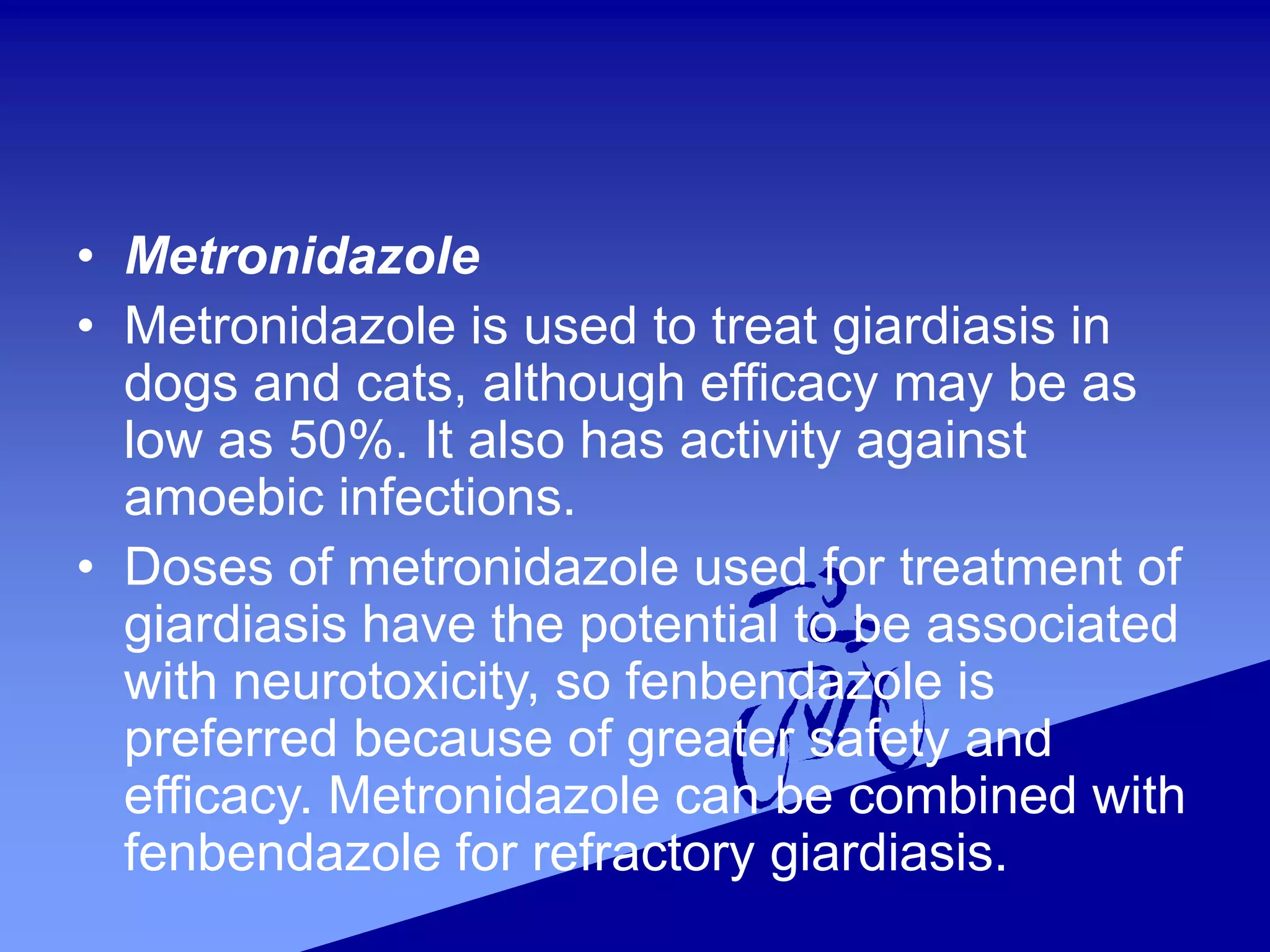 Antiprotozoal drugs classification,mechanism of action uses and adverse ...