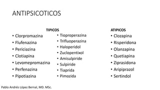 Antipsicoticos | PPTX