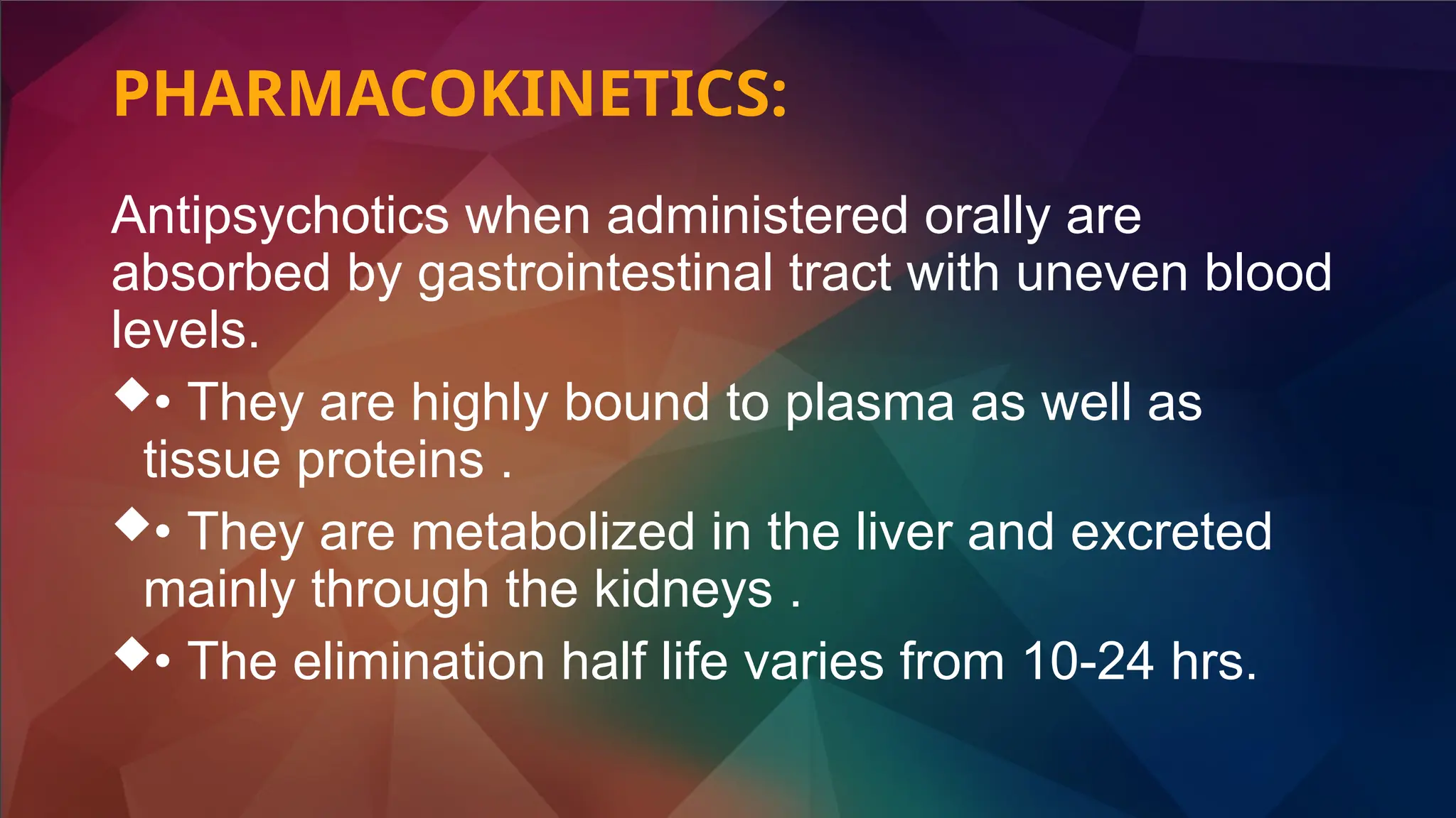 ANTIPSYCHOTIC DRUGS,MECHANISM OF ACTION,INDICATION , CONTRO-INDICATION ...