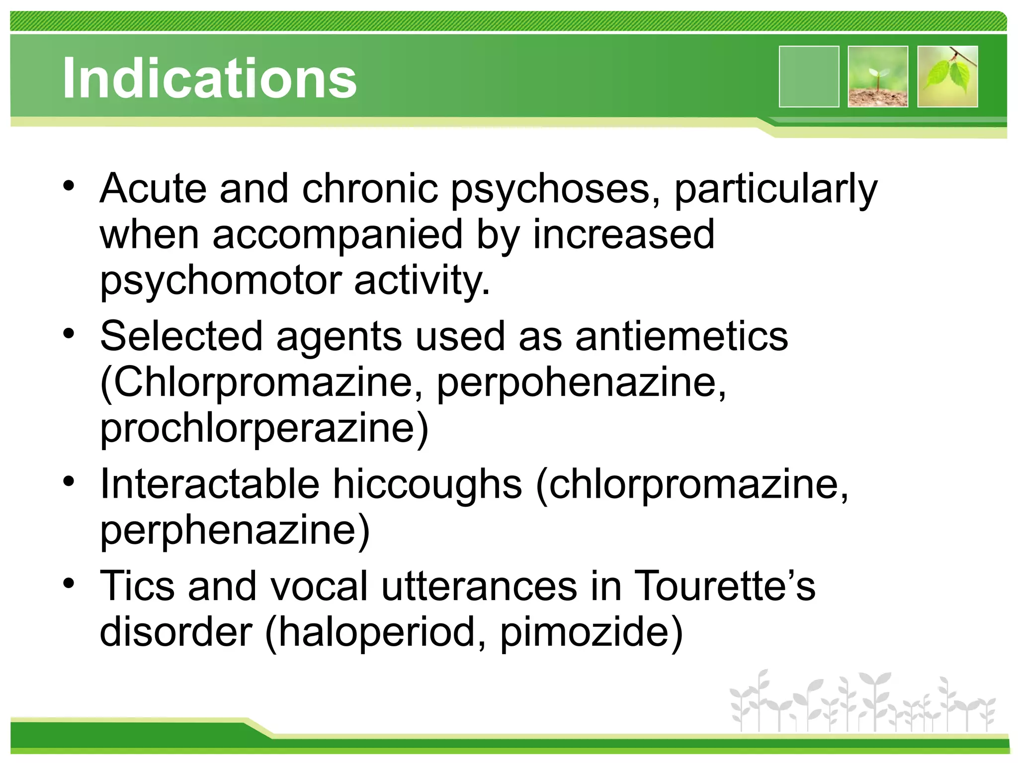 Antipsychotics, antipsychotic drugs, major tranquilizers, tranquilizers ...