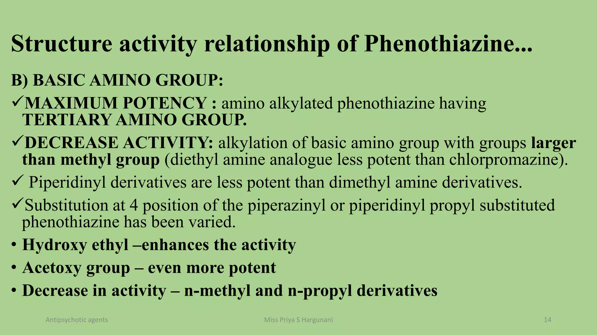 Antipsychotic agents (1) | PPTX