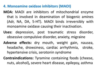 Antipsychotics, Antidepressants (dopamine) | PPTX | Brain and Nervous ...