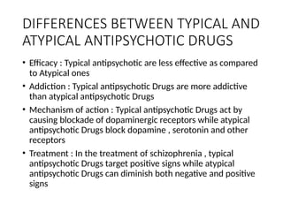 ANTIPSYCHOTIC Drugs in pharmacology major | PPTX