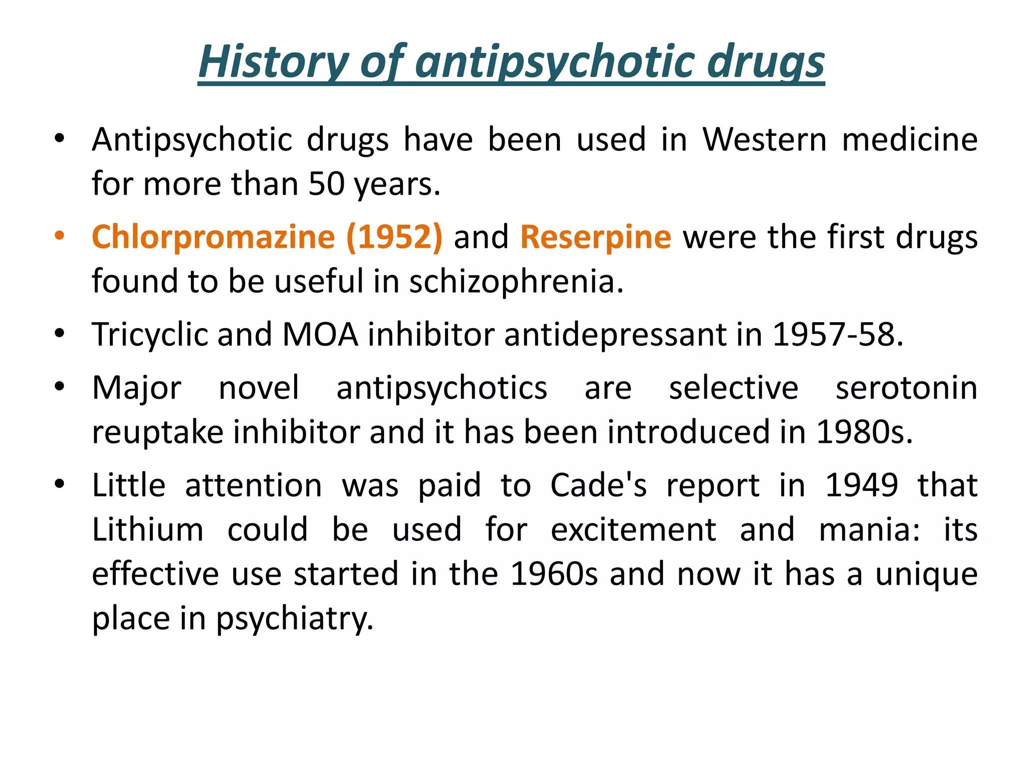 Antipsychotic drugs | PPTX