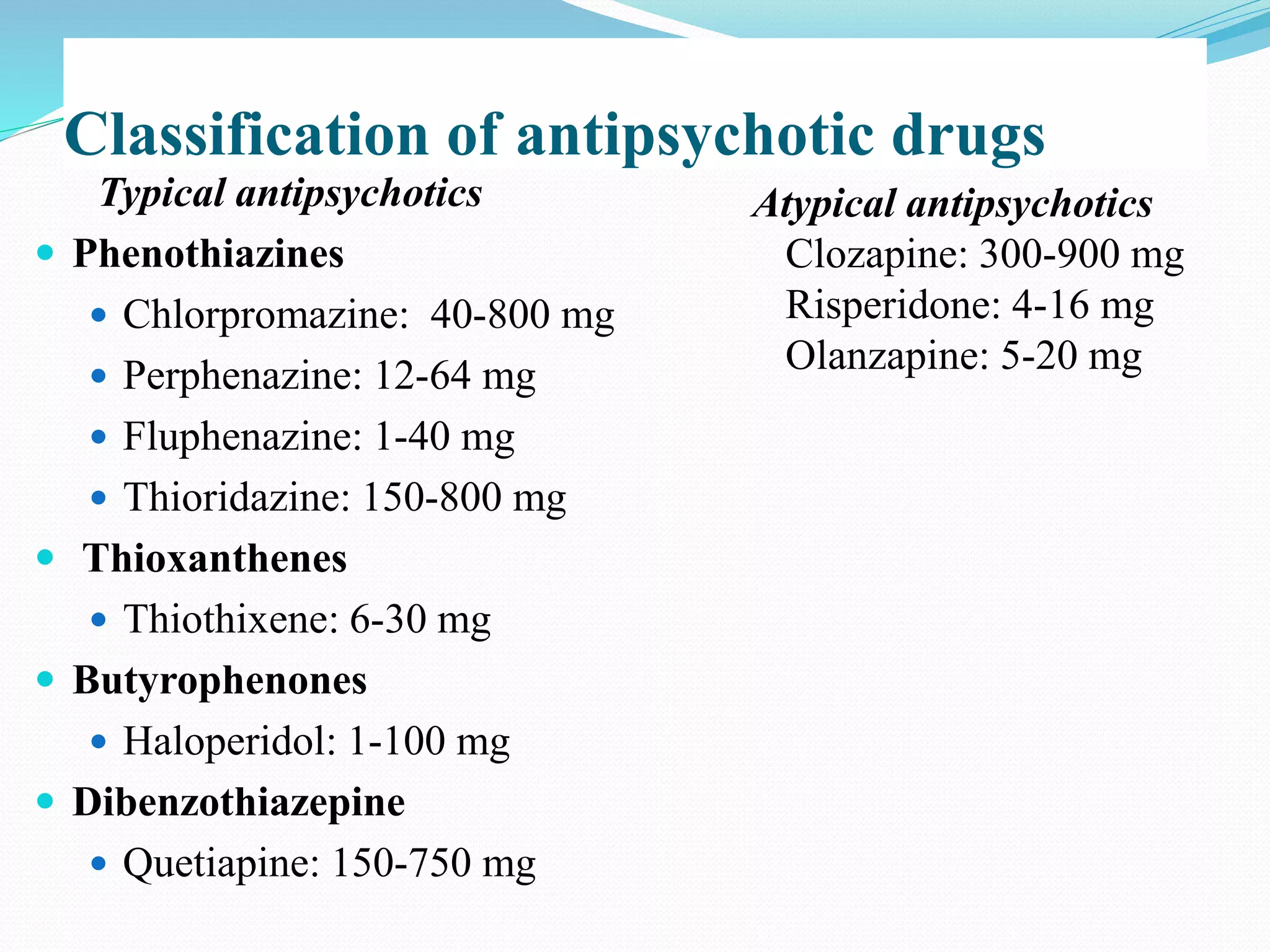 Antipsychotic drugs | PPTX