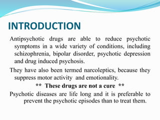Antipsychotic drugs | PPT