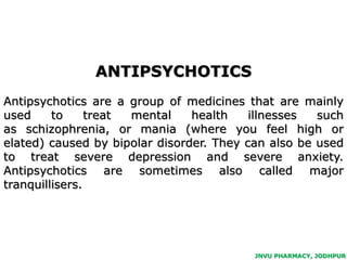 ANTI-PSYCHOTIC DRUG | PPTX