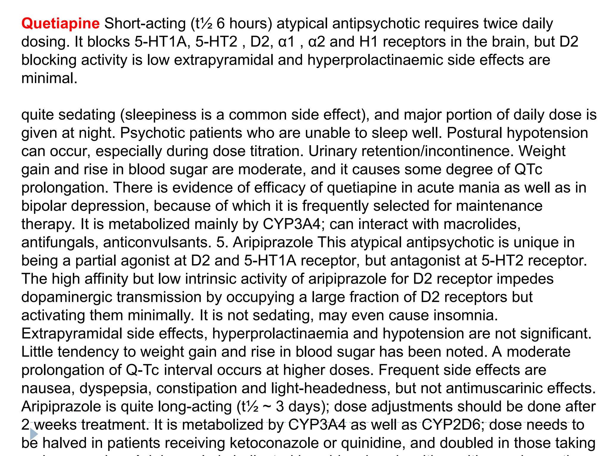 ANTIPSYCHOTIC DRUGS department of pharmacology | PPT