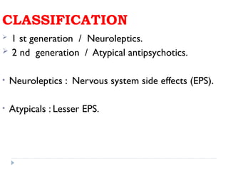 ANTIPSYCHOTIC DRUGS department of pharmacology | PPT