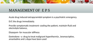 ANTI PSYCHOTIC DRUGS.pptx FOR BSC NURSING STUDENTS | PPT