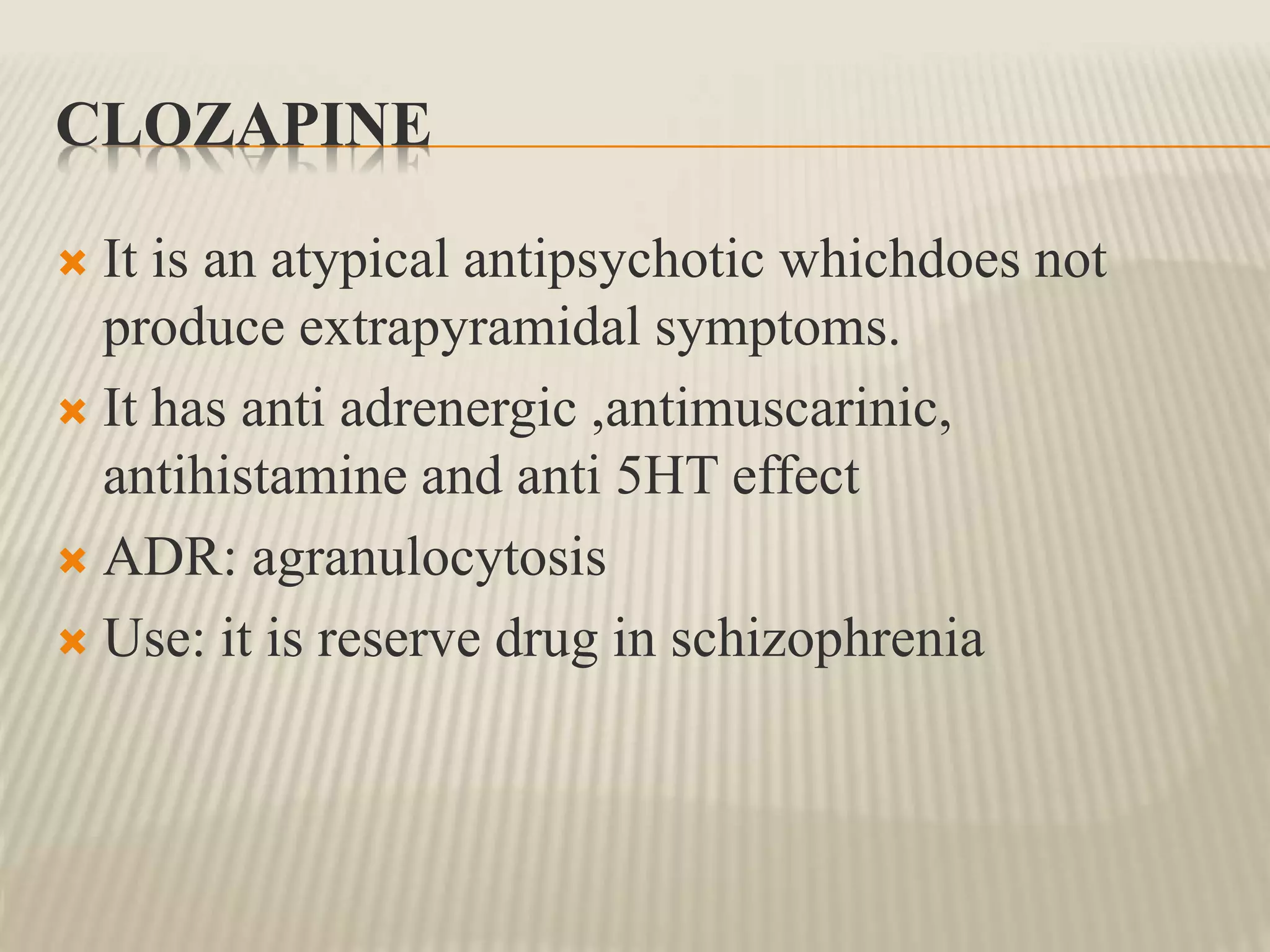 Antipsychotic drugs by dr nadira sultana | PPTX