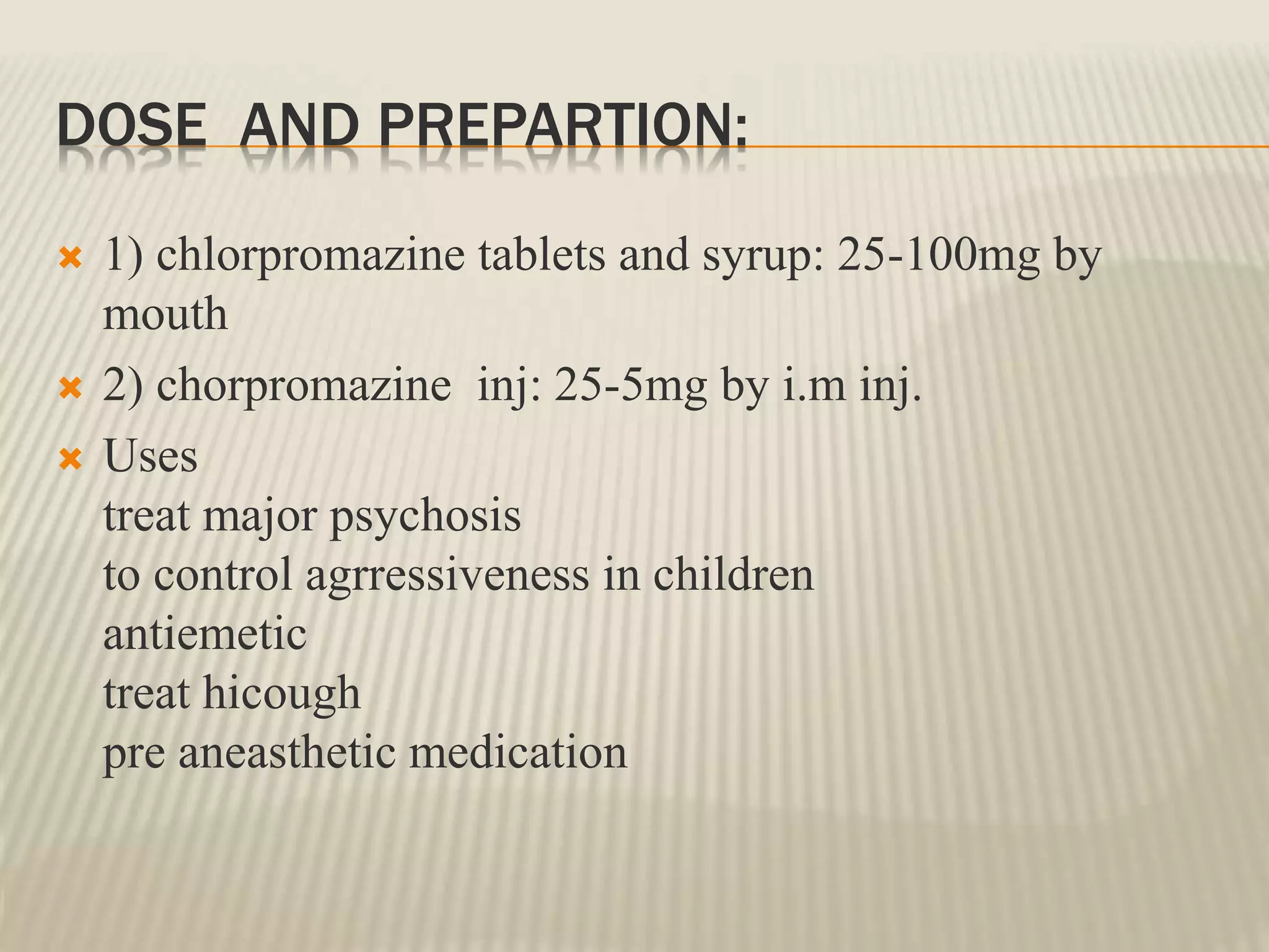 Antipsychotic drugs by dr nadira sultana | PPTX