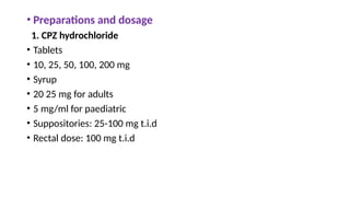drugs used in psychosis, depression, and schizophrenia | PPTX
