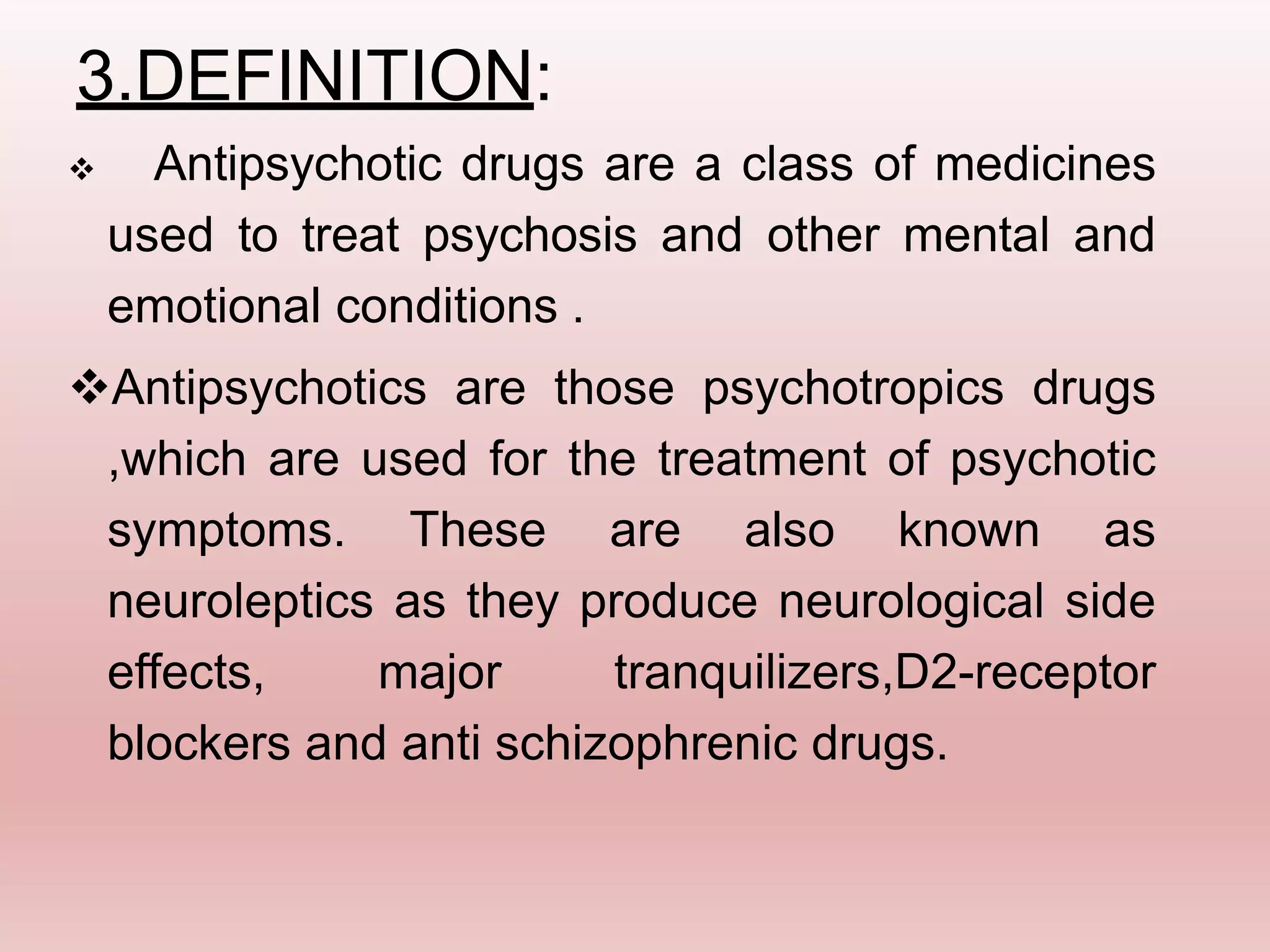 Antipsychoticdrugsppt | PPTX