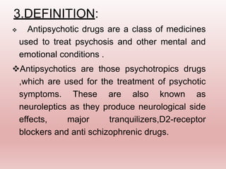 Antipsychoticdrugsppt | PPTX