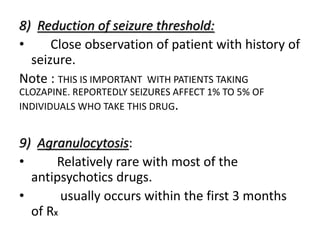 Antipsychotic drugs ppt | PPTX