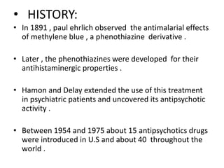 Antipsychotic drugs ppt | PPTX