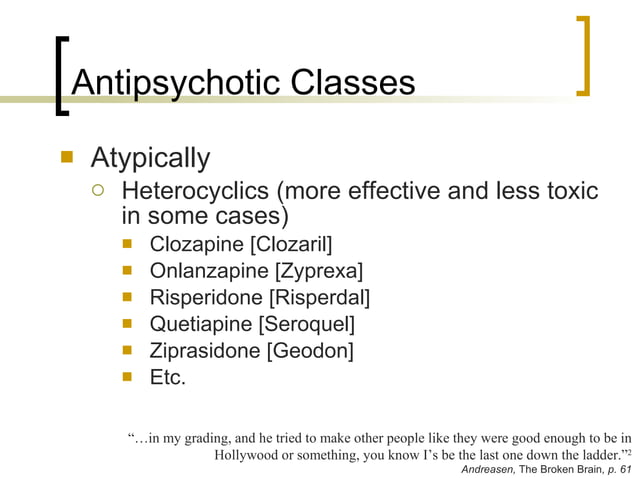Antipsychotics | PPT | Brain and Nervous System Disorders | Diseases ...