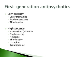 Antipsychotics - Pharmacology | PDF