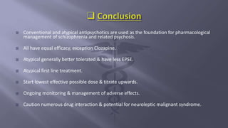 Antipsychotics | PPTX
