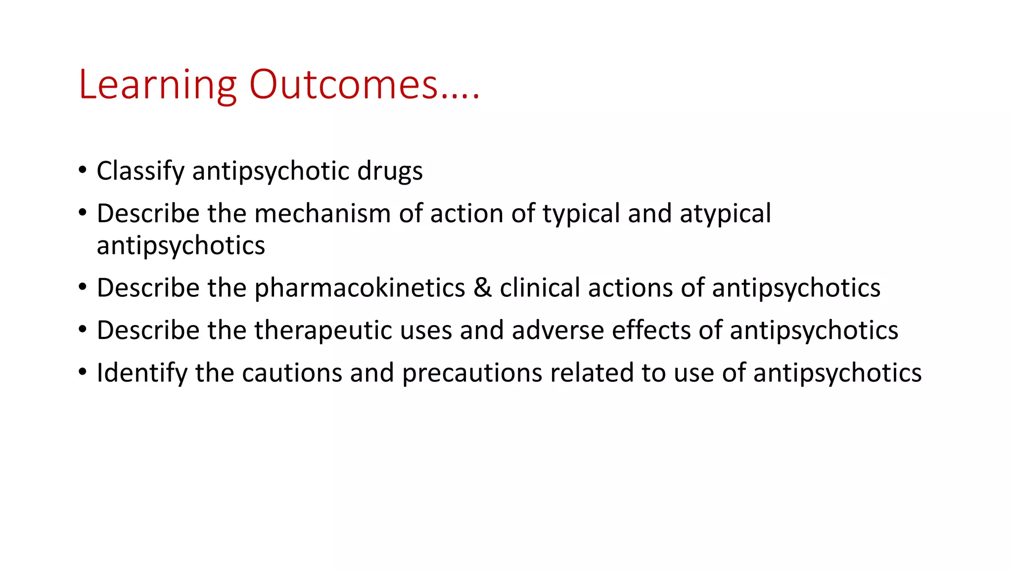 Antipsychotics | PPTX