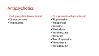 Antipsychotics | PPTX