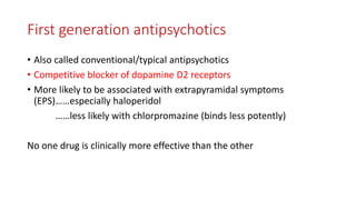 Antipsychotics | PPTX