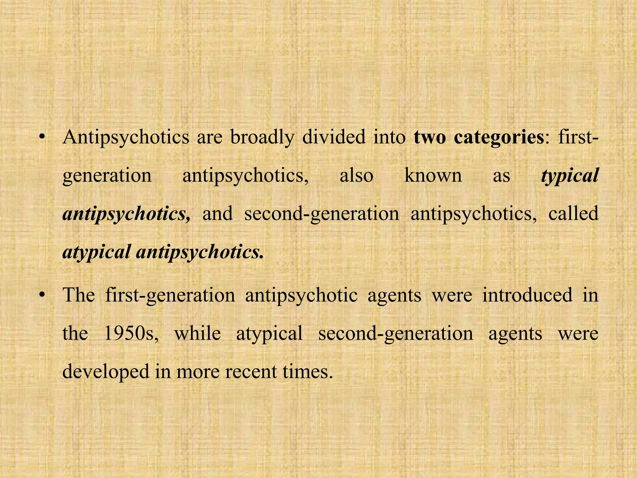 Antipsychotics agents | PPTX