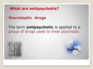 Antipsychotics classification | PPTX
