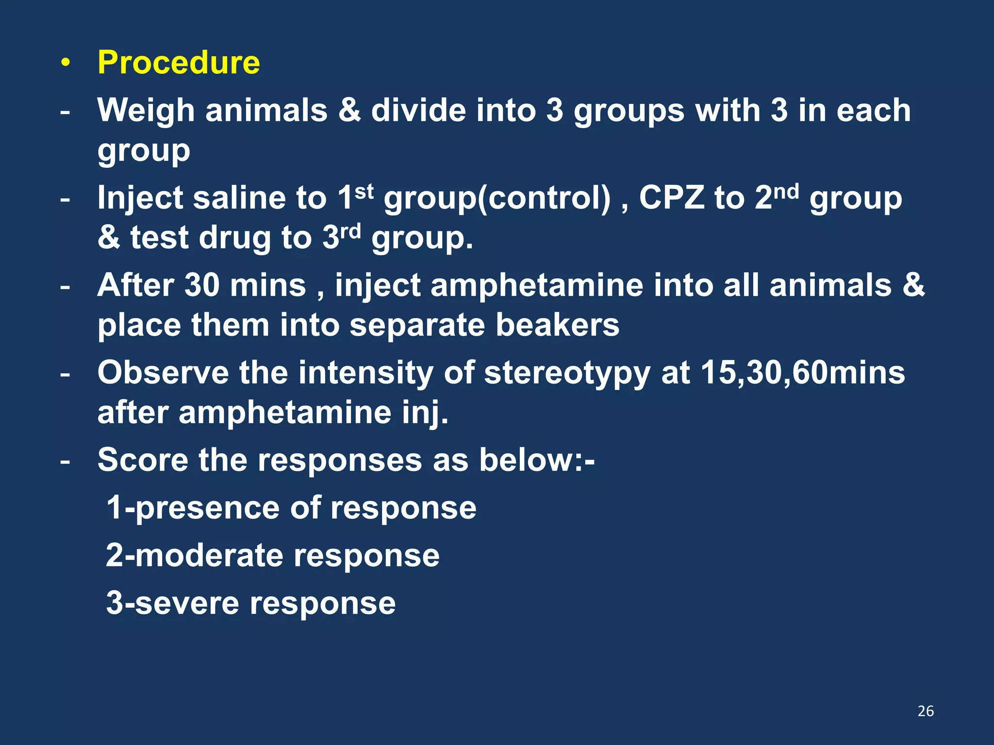 Antipsychotic screening- Dr Divya Krishnan | PPTX