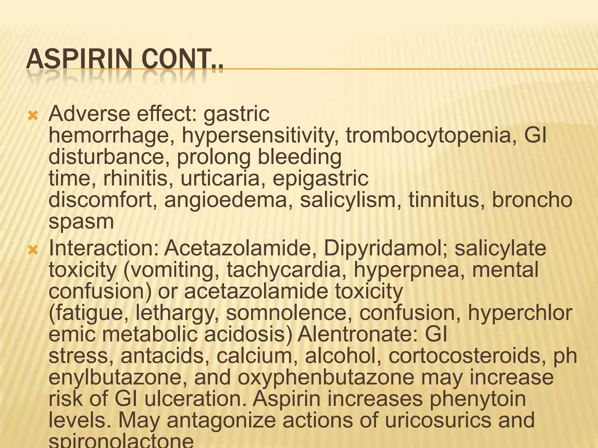 Antipyretic drugs | PPTX